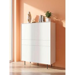 LeGer Home by Lena Gercke Highboard &raquo;Essentials, Sideboard, Kommode, Anrichte, Schrank, Stauraumschrank&laquo; Breite: 111 cm, UV lackiert, Push-to-open-