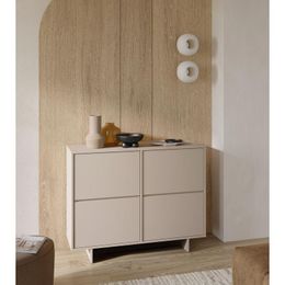 OTTO home Sideboard &raquo;Tatami, Stilvolle, moderne grifflose Kommode 2 T&uuml;ren, Breite 111cm&laquo; Anrichte mit viel Stauraum, B&ouml;den verstellbar, push-to-open-