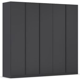 Rauch Dreht&uuml;renschrank &raquo;Monostar&laquo; mit umfangreicher Innenausstattung grau Holzwerkstoff B/H/T: 226cm x 210cm x 54cm