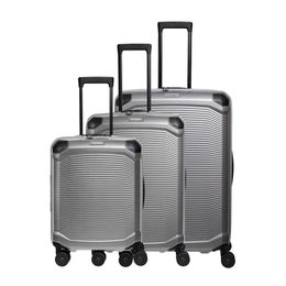 Travelite Herren Travelite Trolleyset &raquo;MILLENNIUM 3-teilig Reisekoffer Hartschale&laquo; aus leichtem Polycarbonat mit stabiler Bauweise und Innenaufteilung