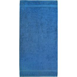 Dyckhoff Strandtuch &raquo;Planet&laquo; blau Walkfrottier, Obermaterial: 100% Baumwolle B/L: 70cmx200cm, 1 Stk., Walkfrottier