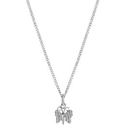 Firetti Damen Kette mit Anh&auml;nger &raquo;Schmuck Geschenk Silber 925 Halsschmuck Halskette Panzerkette&laquo; mit Kristallstein silber Silber 925 (Sterlingsilber),