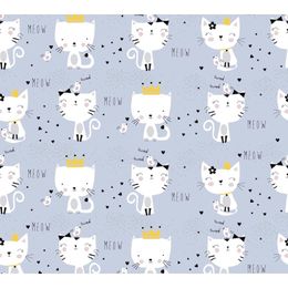 A.S. Cr&eacute;ation Vliestapete &raquo;Little Love&laquo; Motiv abstrakt naturalistisch glatt Kindertapete Tapete Tier Tapeten Kinderzimmer Flur Design Kinderzimmer grau Vlies B/L: 