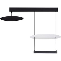 NOVA LUCE Deckenleuchte &raquo;DIONA&laquo; LED-Modul 1 Stk. Warmwei&szlig; schwarz-wei&szlig; 2, H: 60cm, 1 Stk.