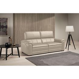 Egoitaliano 2,5-Sitzer &raquo;Capucine Breite 200cm, hoher Sitzkomfort&laquo; wahlweise mit elektrisch oder manuell verstellbarer Relaxfunktion wei&szlig; B/H/T: 200cm x 99cm x 