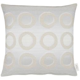 Apelt Dekokissen &raquo;1710&laquo; Kissenh&uuml;lle ohne F&uuml;llung, 1 St&uuml;ck beige Polyester B/L: 46cm x 46cm, 1 Stk.