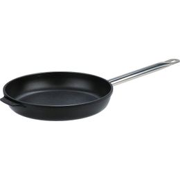 GSW Bratpfanne &raquo;Gastro Titanium&laquo; Aluminiumguss 1 Stk. tlg. kratzfeste TITAN Hartgrund Antihaft-Versiegelung schwarz &Oslash; 40cm + H&ouml;he 5,5cm