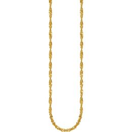 Thomas Sabo Herren Thomas Sabo Collierkettchen &raquo;Singapurkettengliederung, 1,7 mm breit&laquo; gold 45, Silber 925 (recycelt), L: 45 B: 1,7mm