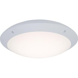 Brilliant Au&szlig;en-Deckenleuchte &raquo;Medway&laquo; LED-Modul 1 Stk. Neutralwei&szlig; LED Au&szlig;enwand- und Deckenlampe 31cm wei&szlig; 1, &Oslash; 31cm H: 9cm, 1 Stk.