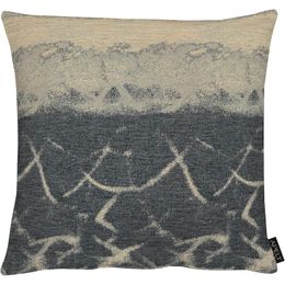 Apelt Dekokissen &raquo;Opalia&laquo; Kissenh&uuml;lle ohne F&uuml;llung, 1 St&uuml;ck grau Baumwolle, Polyester B/L: 46cm x 46cm, 1 Stk.