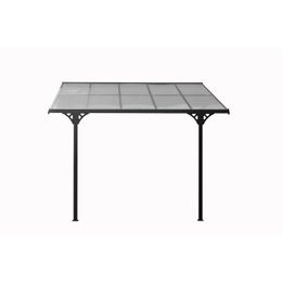 WESTMANN Terrassendach &raquo;Bruce&laquo; Rahmen aus pulverbeschichtetem Aluminium, schwarz schwarz Aluminium B/H/T: 313cm x 270cm x 300cm, pulverbeschichtet