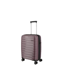 Travelite Herren Travelite Trolley &raquo;AIR BASE Reisekoffer Hartschale&laquo; 43 l 4 Rollen widerstandsf&auml;higes Material und cleverer Innenaufteilung lila B/H/T
