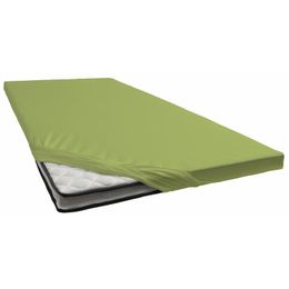 bellana Spannbettlaken &raquo;bellana deluxe f&uuml;r Topper, mit Elasthan, Premium Jersey 230 g/m&sup2;&laquo; mit 5% Elasthan, f&uuml;r Topper mit 4-10cm H&ouml;he, b&uuml;gelfrei, 