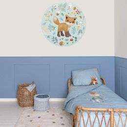 Little Dutch Wandtattoo &raquo;Wandsticker XL Forest Friends (100x100cm)&laquo; braun PVC B/H/T: 100cm, Tiere