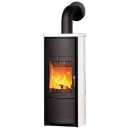 Hark Kaminofen &raquo;&raquo;Keno ECOplus, creme-wei&szlig;&laquo;&laquo; wei&szlig; Mit Automatikregelung und ECOplus Feinstaubfilter