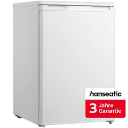 Hanseatic K&uuml;hlschrank &raquo;HKS8555GCW&laquo; 84,5 cm hoch 55,3 cm breit inkl. 3 Jahre Herstellergarantie silber Drehregler