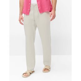 Brax Herren Flatfronthose Style ELIAS SAND, hellbeige, Gr. 38/32
