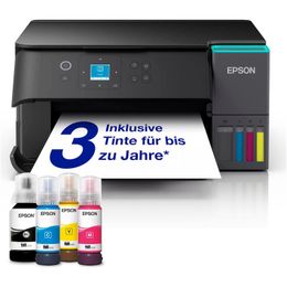 Epson Multifunktionsdrucker &raquo;EcoTank ET-2950&laquo; schwarz Beidseitiger Druck, Display