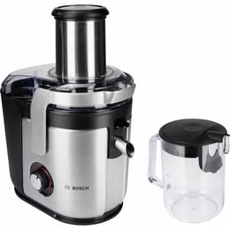 Bosch Entsafter &raquo;VitaJuice 4 MES4010, f&uuml;r Obst und Gem&uuml;se, sp&uuml;lmaschinengeeignet,&laquo; 1200 W schnell, kein Vorschneiden, 1,25l Saftbeh&auml;lter, leichte 