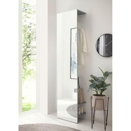 Home Affaire Garderobenschrank &raquo;GiRON/CiTY, Schrank mit Spiegelfront, moderner Kleiderschrank&laquo; mit Kleiderstange, modernes Design, beidseitig ge&ouml;ffnet