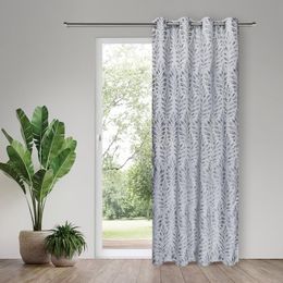 GERSTER Vorhang &raquo;Darius&laquo; &Ouml;sen 1 Stk. tlg. SB-&Ouml;senschal "Darius" grau Polyester 245cm, &Ouml;sen, 140cm