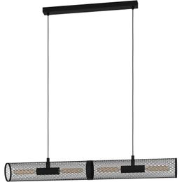 Eglo H&auml;ngeleuchte &raquo;REDCLIFFE&laquo; E27 1 Stk. H&auml;ngeleuchte in schwarz aus Stahl - exkl. E27 - 40W schwarz H: 110cm, 1 Stk.