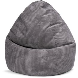 MAGMA Sitzsack &raquo;BeanBag SHARA XXL&laquo; 1 Stk. tlg. grau Bezug: 100% Polyester B/H/T: 130cm