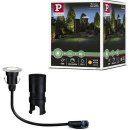 Paulmann LED Einbauleuchte &raquo;Plug & Shine&laquo; LED-Modul 1 Stk. Warmwei&szlig; LED-Modul, IP65 3000K 24V silber 1, &Oslash; 6cm H: 9cm, 1 Stk.