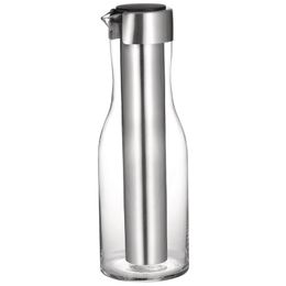 Ritzenhoff & Breker Karaffe &raquo;Freeze&laquo; Kanne, 1,0 Liter mit herausnehmbaren K&uuml;hlstab transparent Edelstahl, Glas, Kunststoff 1ml