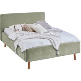 Meise M&ouml;bel meise.m&ouml;bel Polsterbett &raquo;Mattis&laquo; Topseller, wahlweise mit Bettkasten Liegefl&auml;che L&auml;nge B: 200cm x 140cm, Webstoff Mit Bettkasten, H&ouml;he Bett: 105cm 