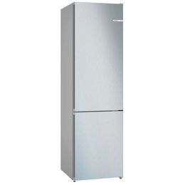 Bosch K&uuml;hl-/Gefrierkombination Serie 4 &raquo;KGN392LBF&laquo; 203 cm hoch 60 cm breit silber Zwei K&uuml;hlkreisl&auml;ufe: getrennt steuerbarer K&uuml;hl- und Gefrierbereich.
