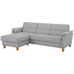 Home Affaire Ecksofa &raquo;Palmera L-Form, B: 244 cm - OTTO. Verl&auml;ssliche Qualit&auml;t.&laquo; optional Schlaffunktion & Bettkasten, Federkern silber 100% Polyester;