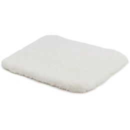 G&ouml;zze Badematte &raquo;&raquo;DELUXE&laquo;&laquo; rutschhemmend beschichtet fu&szlig;bodenheizungsgeeignet mit extra hohem Flor beige Polyester rechteckig (50cm x 45cm ), 1 Stk.