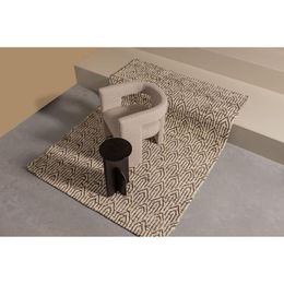 Woood Beistelltisch &raquo;Kioni aus Akazienholz mit rundem Tischblatt &Oslash;30x58 cm&laquo; Tragkraft 20 kg, Blattdicke 4 cm, Flamm- und Maserzeichnung B/H/T: 30cm x 