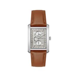 BOSS Herren BOSS Multifunktionsuhr &raquo;PRINCIPLE DRESS MULTI&laquo; Quarzuhr, Armbanduhr, Herrenuhr, Lederarmband, analog braun Einheitsgr&ouml;&szlig;e