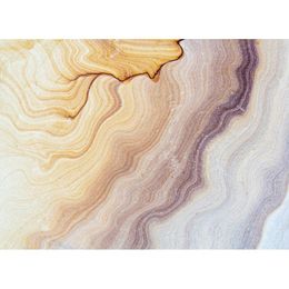 Livingwalls living walls Fototapete &raquo;Designwalls Marble Waves&laquo; glatt Vlies, Wand, Schr&auml;ge, Decke bunt Vlies B/L: 3,5m x 2,55m