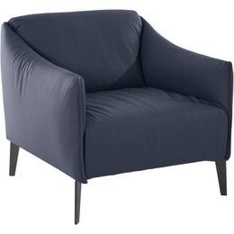 W.Schillig Cocktailsessel &raquo;sally Designsessel, zeitlos und bequem, tolle Verarbeitungsdetails&laquo; mit Metall-Winkelf&uuml;&szlig;en in Schwarz pulverbeschichtet 