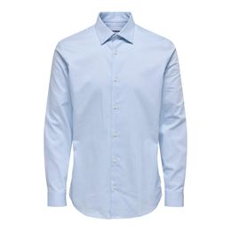 Only & Sons Only & Sons Herren ONLY & SONS Langarmhemd &raquo;ONSJIM SLIM SHIRT FRML NOOS&laquo; blau XXL, N-Gr