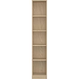 B&uuml;cherregal &raquo;B&uuml;cherregal Iris&laquo; Praktisch und funktional f&uuml;r eine optimale Aufbewahrung beige Holzwerkstoff B/H/T: 33cm x 172cm x 30cm, 5 Stk. offenes 