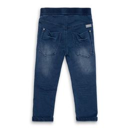 Sigikid Jeans in dunkelblau/formende Abn&auml;her am Knie | Gr.: 98