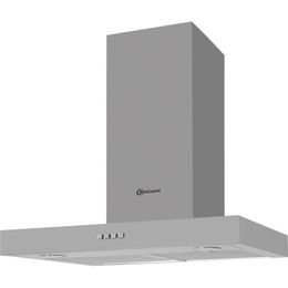 Bauknecht Wandhaube &raquo;DBHBS 64 LM X&laquo; 60 cm, 3 Leistungsstufen und LED-Beleuchtung silber 1 leistungsstarker L&uuml;ftermotor