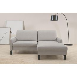 Home Affaire Ecksofa &raquo;Lecce, L-Form, Federkernpolsterung, Breite 194 cm&laquo; inkl. saugroboterfreundliche H&ouml;he & schmale Armlehnen 100% Polyester B/H/T: 