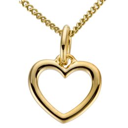 Firetti Damen Kettenanh&auml;nger &raquo;Schmuck Geschenk Gold 333 Halsschmuck Anh&auml;nger f&uuml;r Halskette Herz&laquo; gelb Gelbgold 333, 0,25 g