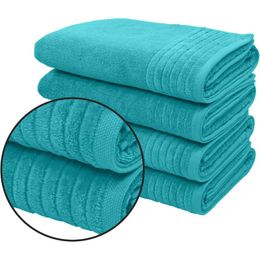 OTTO home Duscht&uuml;cher &raquo;Sanremo Premium, Premium Handt&uuml;cher, 600 gr/m&sup2;, 70x140cm&laquo; mit Bord&uuml;re, flauschig und weich, dicke Qualit&auml;t, 5 Jahre Garantie 