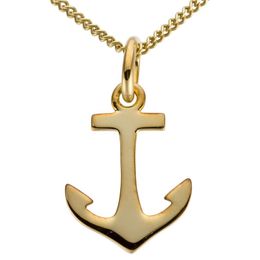 Firetti Damen Kettenanh&auml;nger &raquo;Schmuck Geschenk Gold 333 Halsschmuck Anh&auml;nger f&uuml;r Halskette Anker&laquo; gold Gelbgold 333, 0,2 g