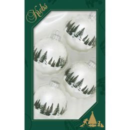 Weihnachtsbaumkugel &raquo;Kaninchen&laquo; bunt Glas 7cm