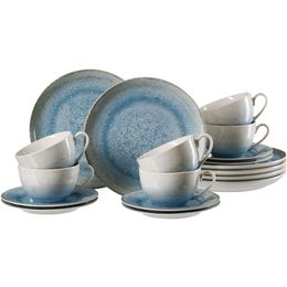Ritzenhoff & Breker Kaffeeservice &raquo;Oslo&laquo; blau Steinzeug 18