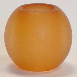 Kutti Gardinenbefestigungen Ersatzteile &raquo;Acrylkugel, Schlaufenkugel, &Oslash; 25 mm&laquo; Deko f&uuml;r Raffrollos und Scheibengardinen orange Acryl &Oslash; 25cm, 10 Stk.