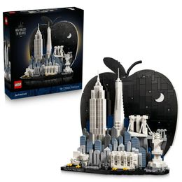 Lego Konstruktionsspielsteine &raquo;New York City &ndash; The Big Apple (21066), Lego Architecture&laquo; Made in Europe Einheitsgr&ouml;&szlig;e Konstruktionsspielsteine