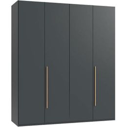 wimex Dreht&uuml;renschrank &raquo;Kleiderschrank London, in den Breiten 180cm, 225cm oder 270cm&laquo; mit verschiedenen Griffen in goldfarben, silberfarben oder schwarz, 